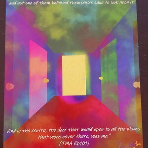 The Distortion's Hall TMA - Etsy