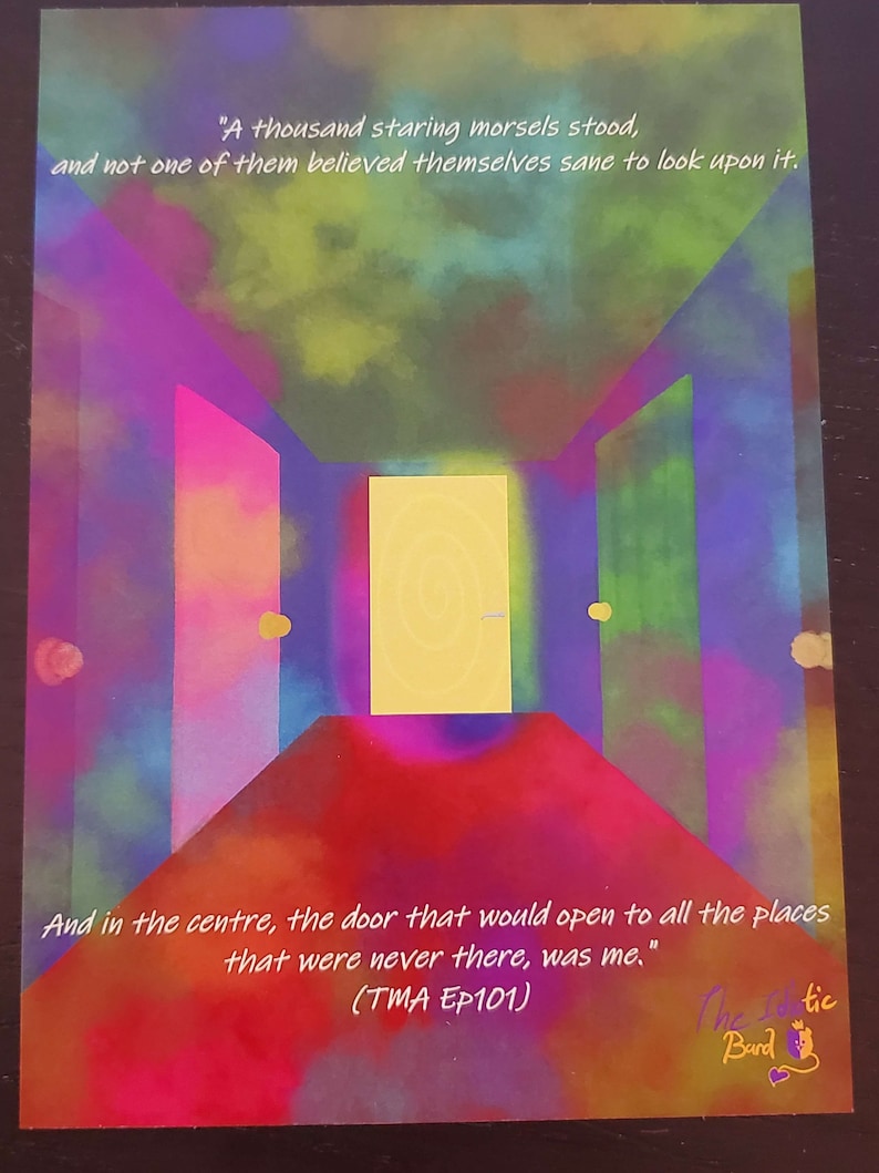 The Distortion's Hall TMA - Etsy