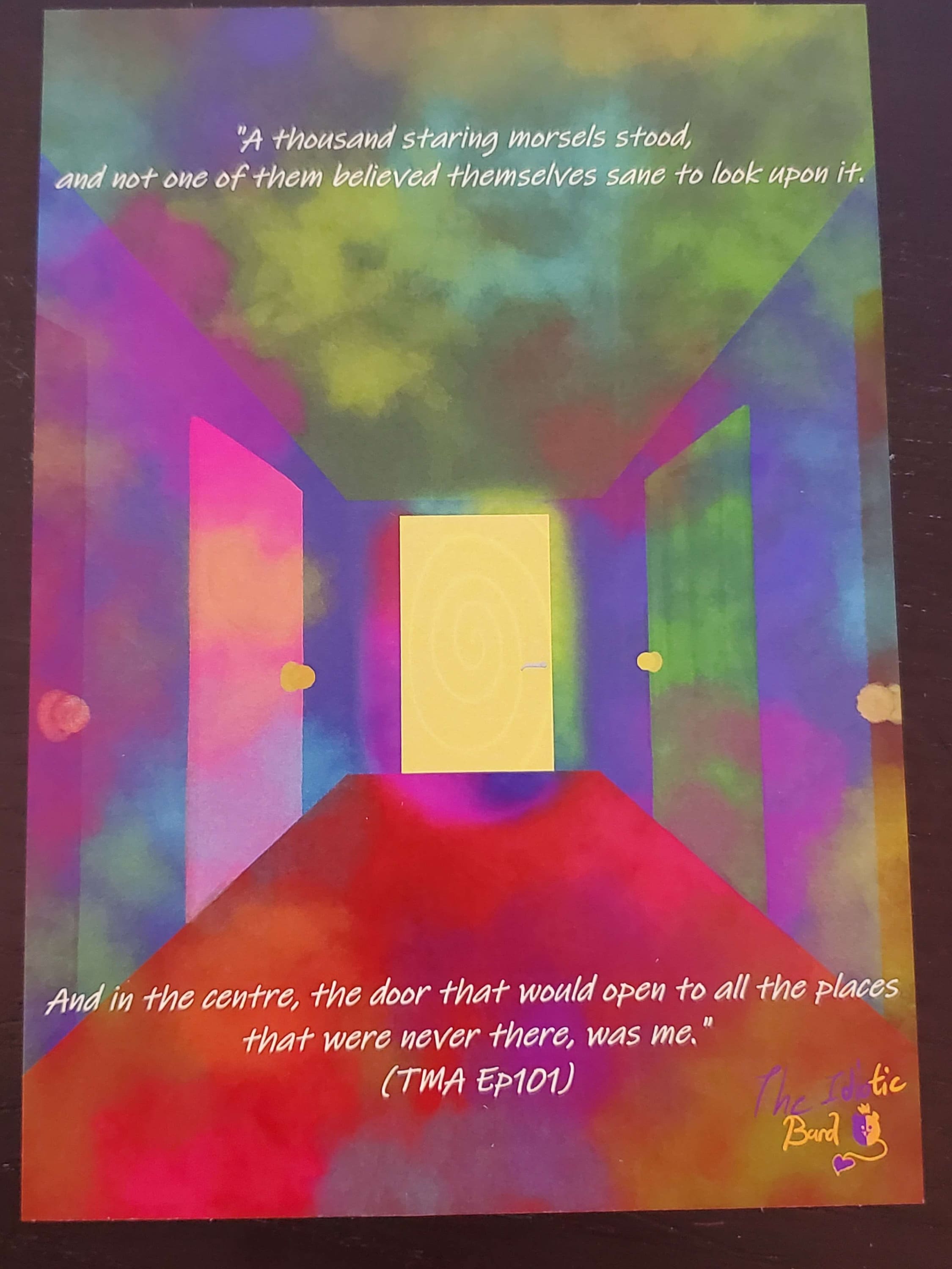 The Distortion's Hall TMA - Etsy