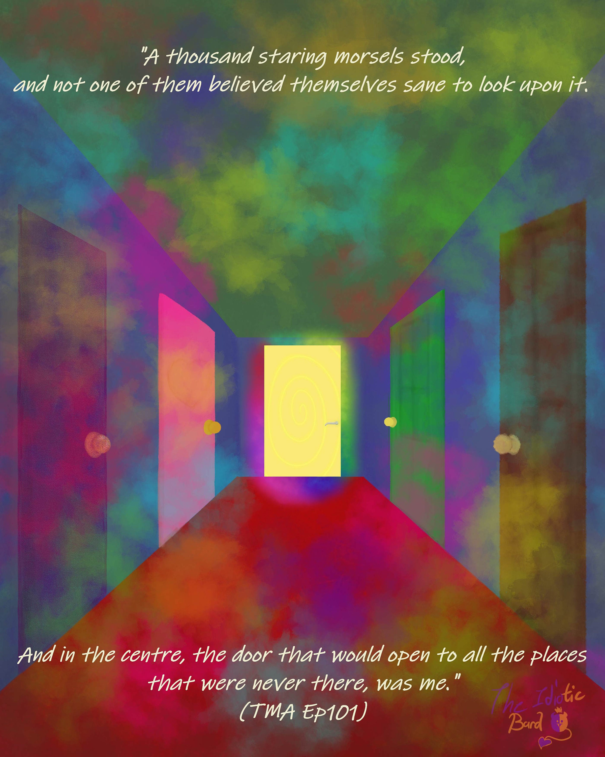 The Distortion's Hall TMA - Etsy