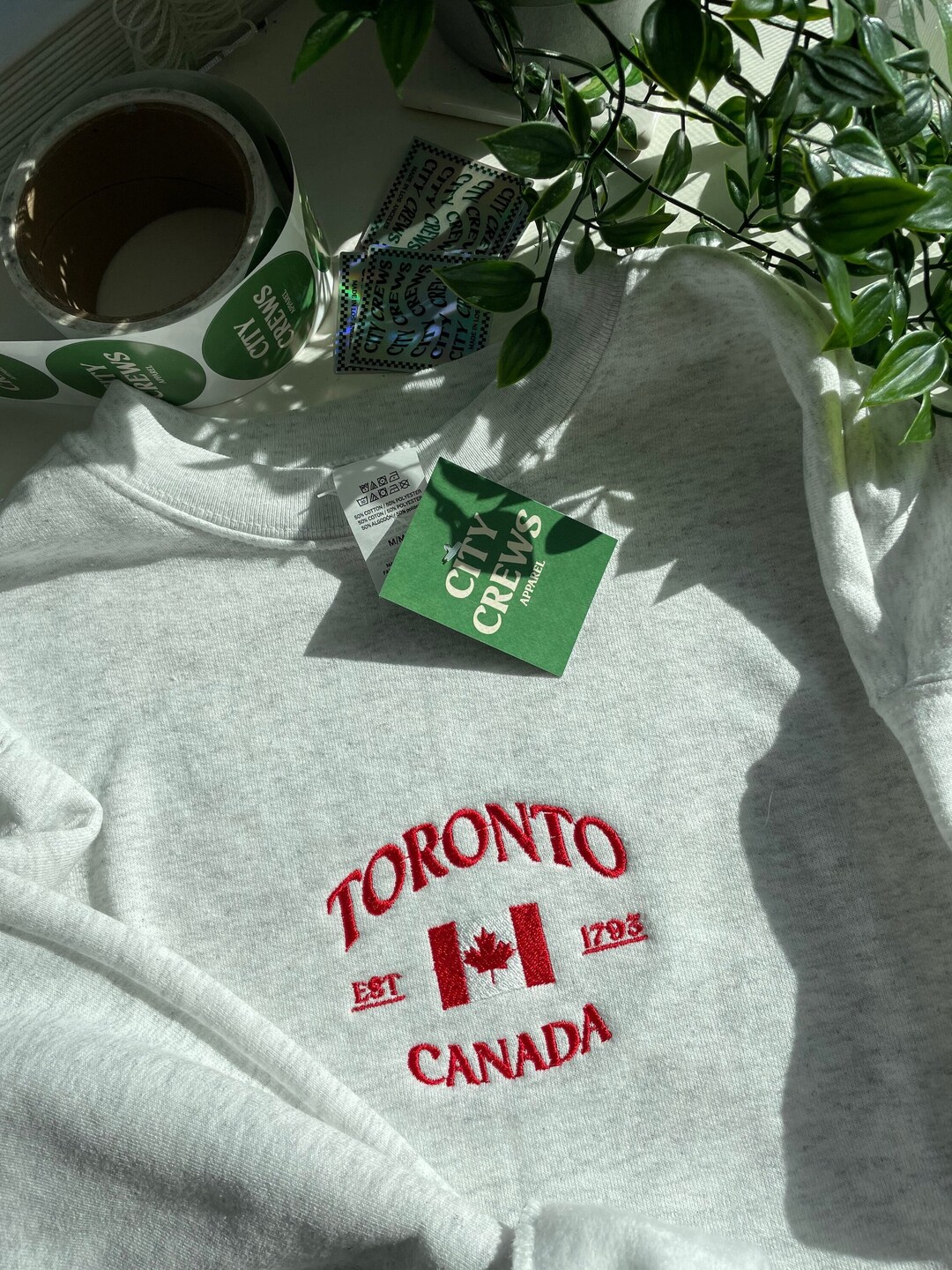 Toronto Sweatshirt, Toronto Crewneck, Canada Sweatshirt, Canada ...