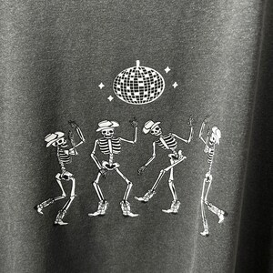 Skeleton Disco Tee Comfort Colors, Skeleton Tee, Skeleton Shirt, Disco ...
