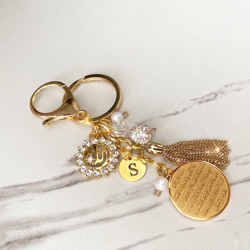 Pearl Key Chain - Etsy