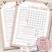 Boho Chore Chart for Kids|summer Chore Chart|printable Chore Chart ...