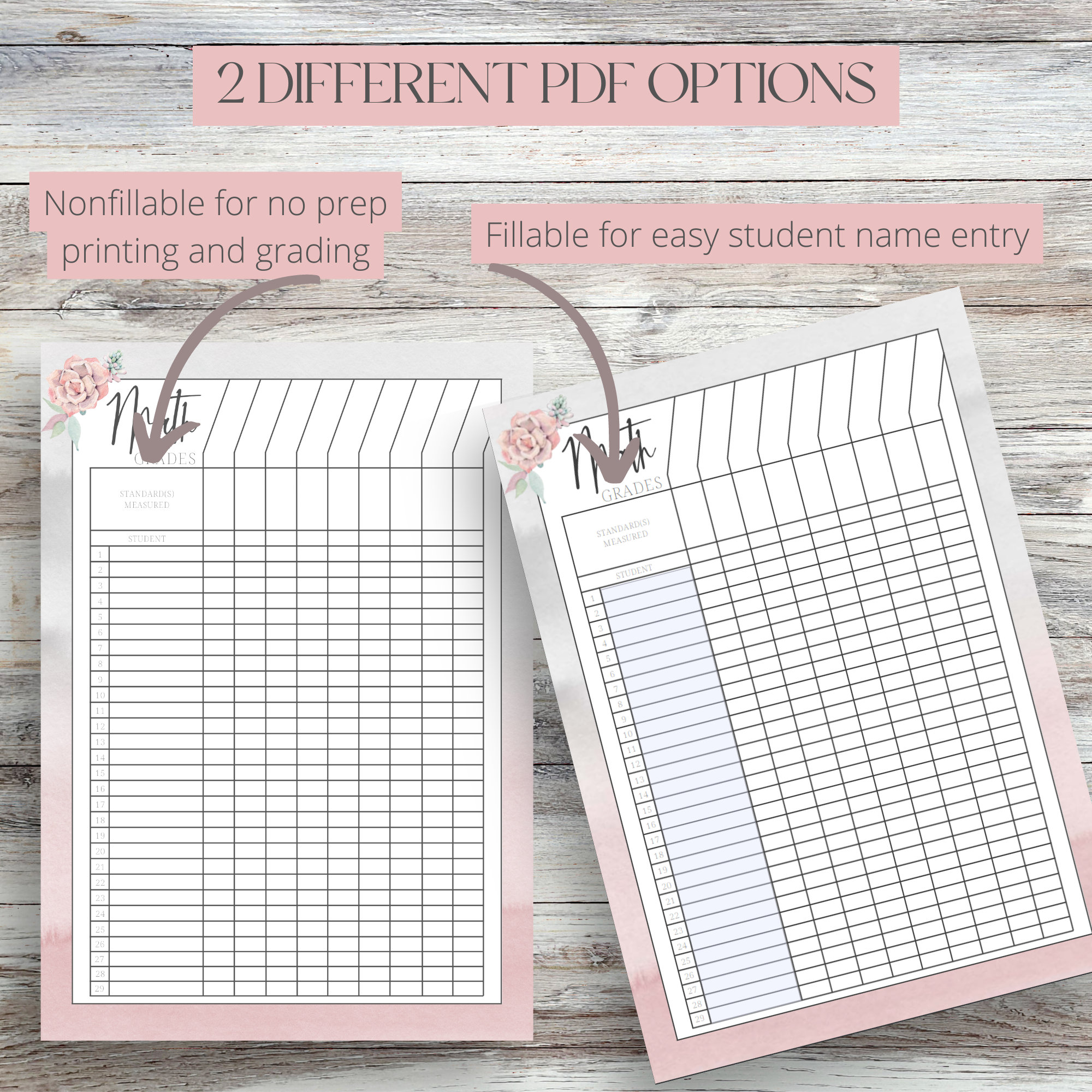 Teacher Gradebook|gradebook|teacher Planner|teacher Planner Pages ...