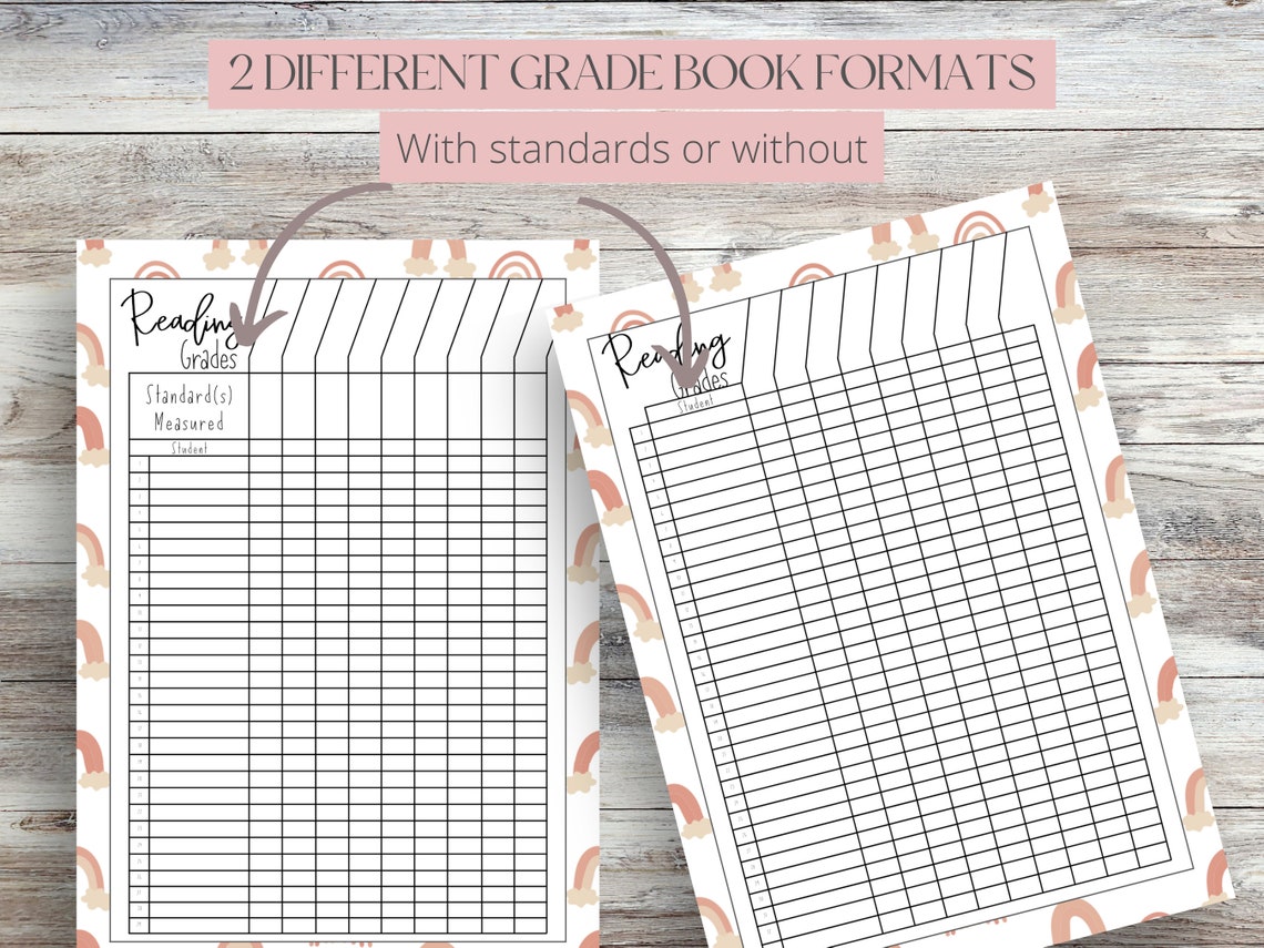 Boho Gradebook|teacher Gradebook|boho Teacher Planner|teacher Planner ...