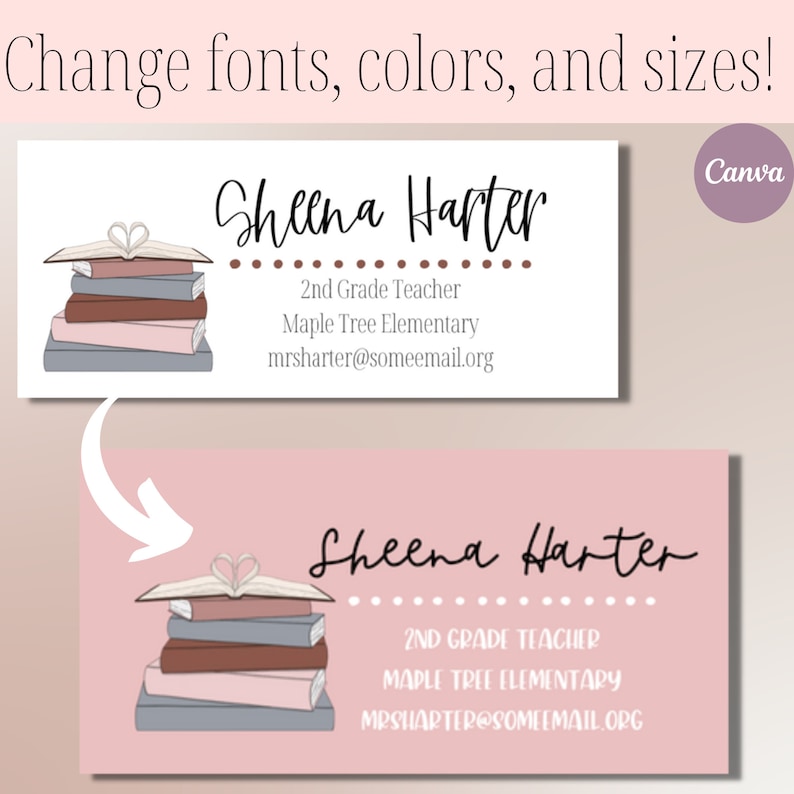 Teacher Email Signature|email Signature Template|email Sign off ...