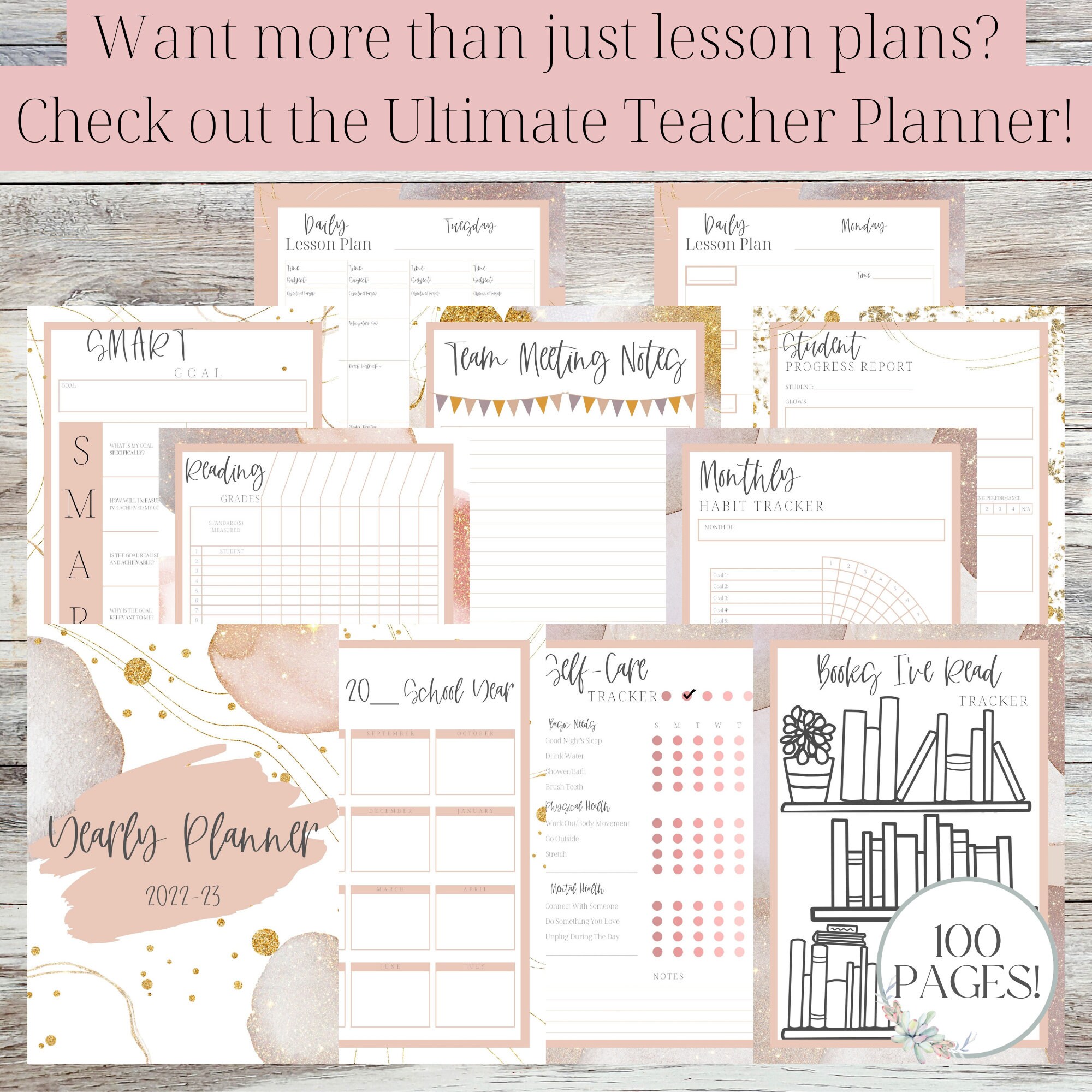 Teacher Gradebook|gradebook|teacher Planner|teacher Planner Pages ...