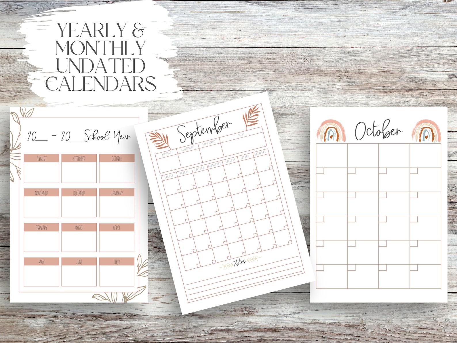 Boho Teacher Planner|homeschool Planner|lesson Plan Printable|self Care ...