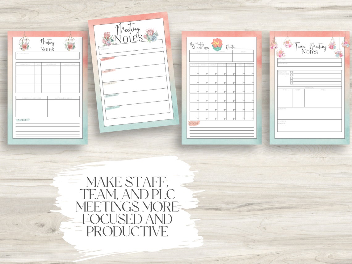 Teacher Planner|homeschool Planner|lesson Plan Printable|self Care ...