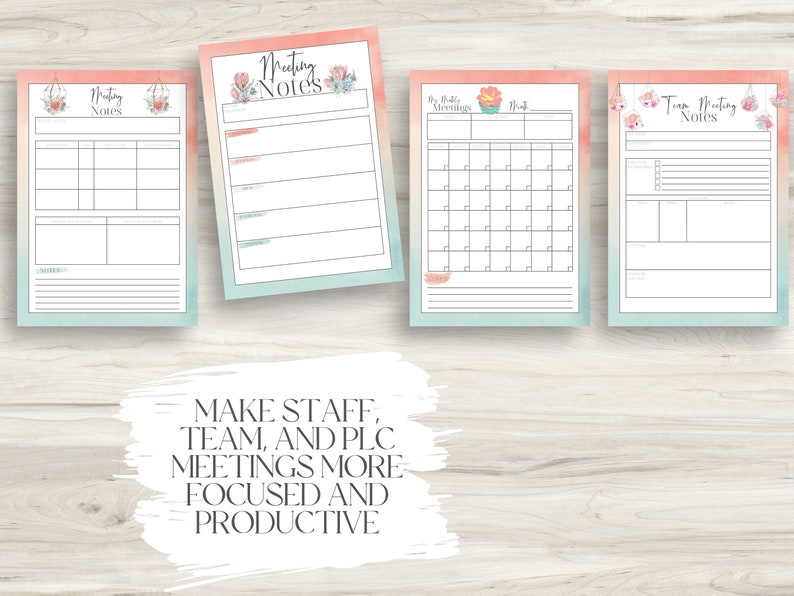 Teacher Planner|homeschool Planner|lesson Plan Printable|self Care ...