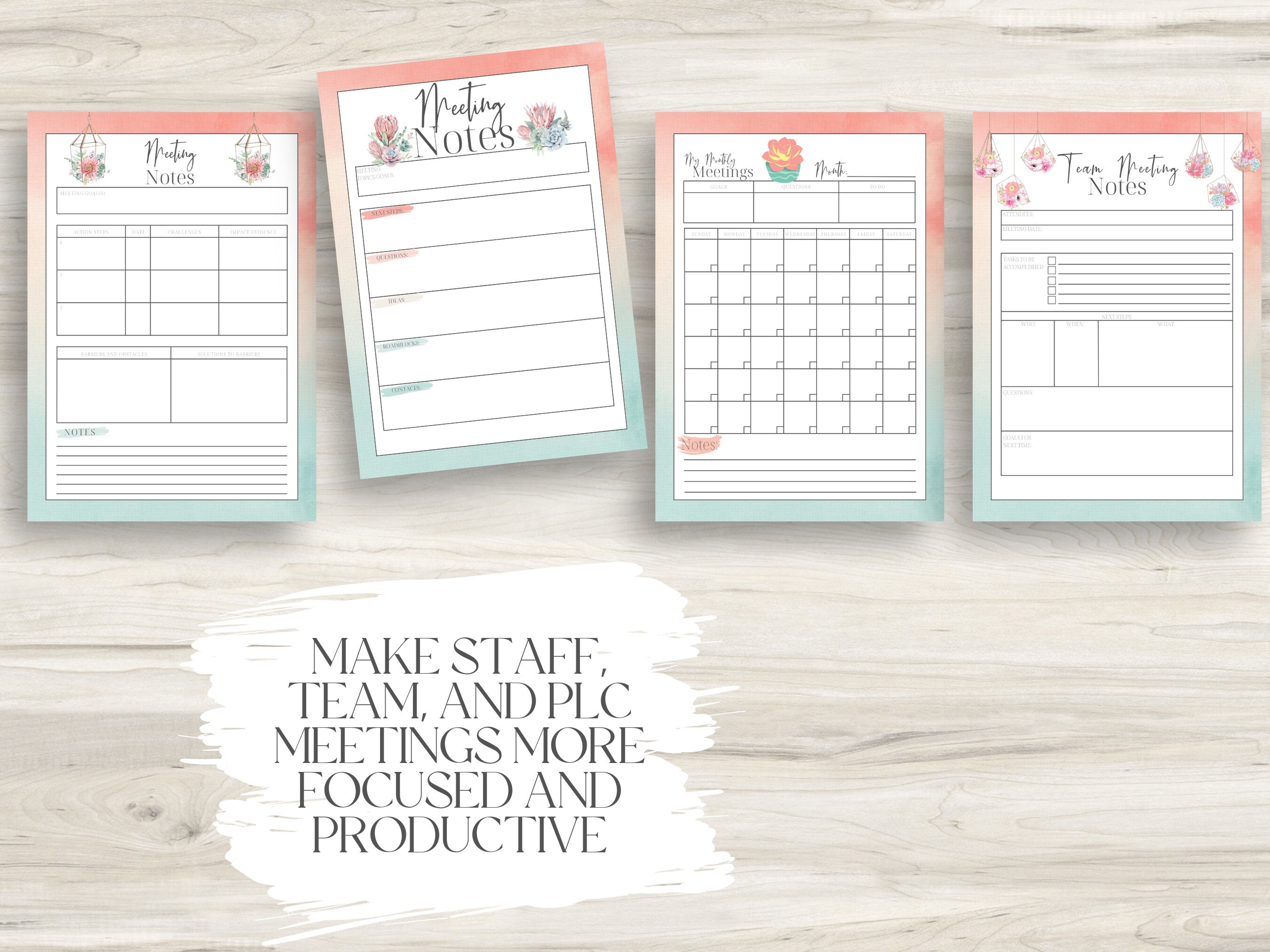 Teacher Planner|homeschool Planner|lesson Plan Printable|self Care ...