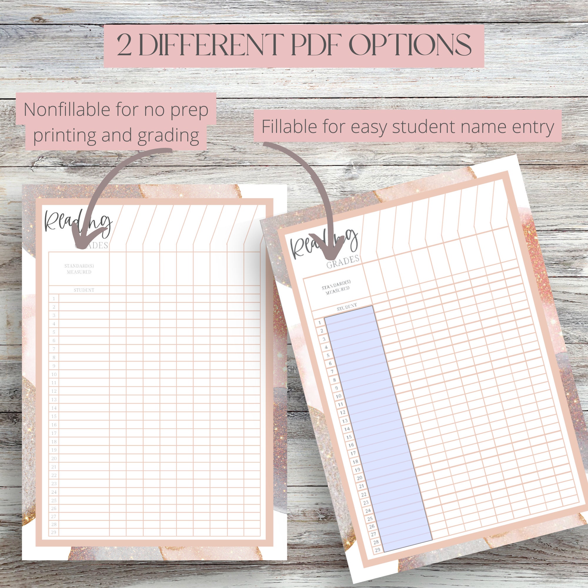 Gradebook|teacher Gradebook|teacher Planner|teacher Planner Pages ...