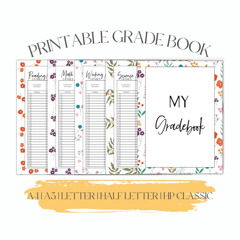 Teacher Gradebook|gradebook|teacher Planner|teacher Planner Pages ...