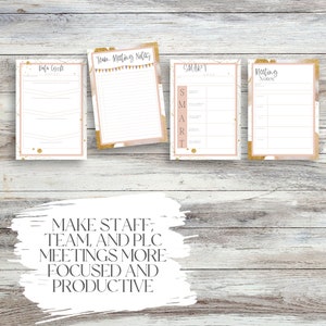 Printable Teacher Planner|teacher Planner Pages|lesson Planner|daily ...