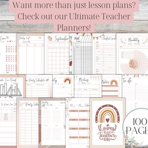 Floral Gradebook|teacher Gradebook|teacher Planner|teacher Planner ...