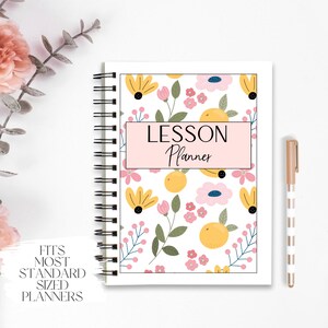 Teacher Planner|teacher Planner Pages|lesson Plan Printable|homeschool ...