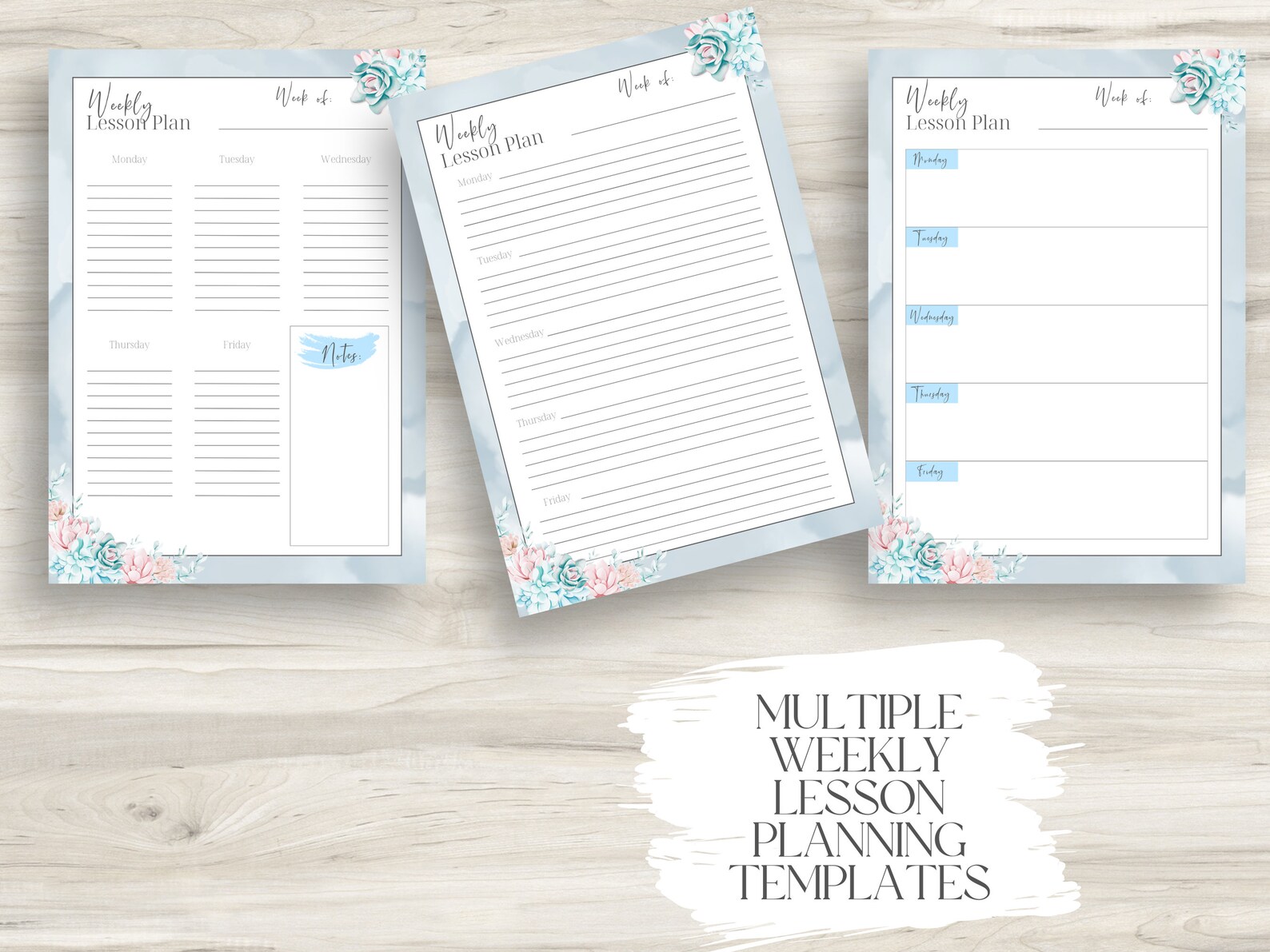 Teacher Planner|homeschool Planner|lesson Plan Printable|self Care ...