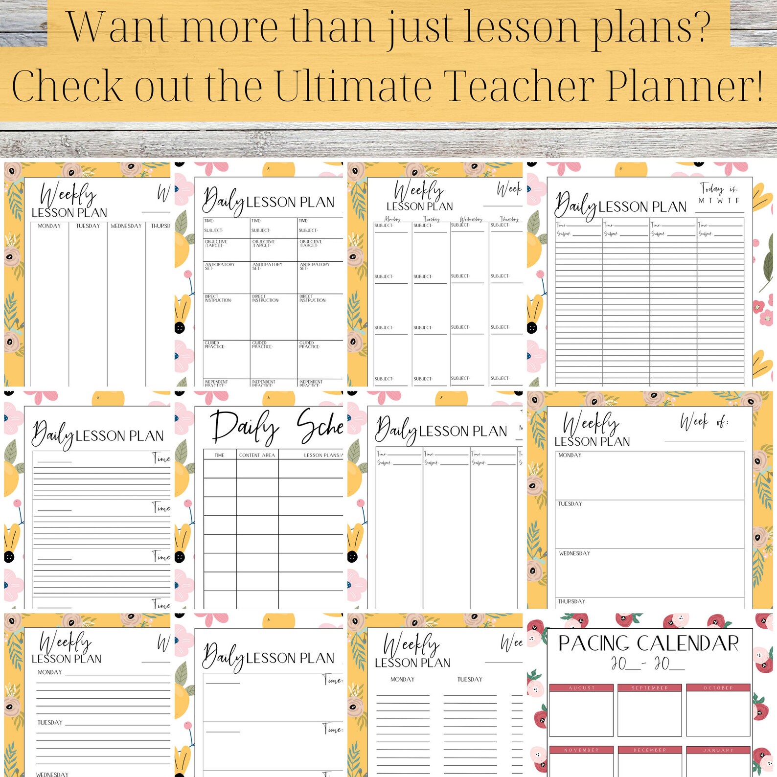 Teacher Gradebookgradebookteacher Plannerteacher Planner - Etsy