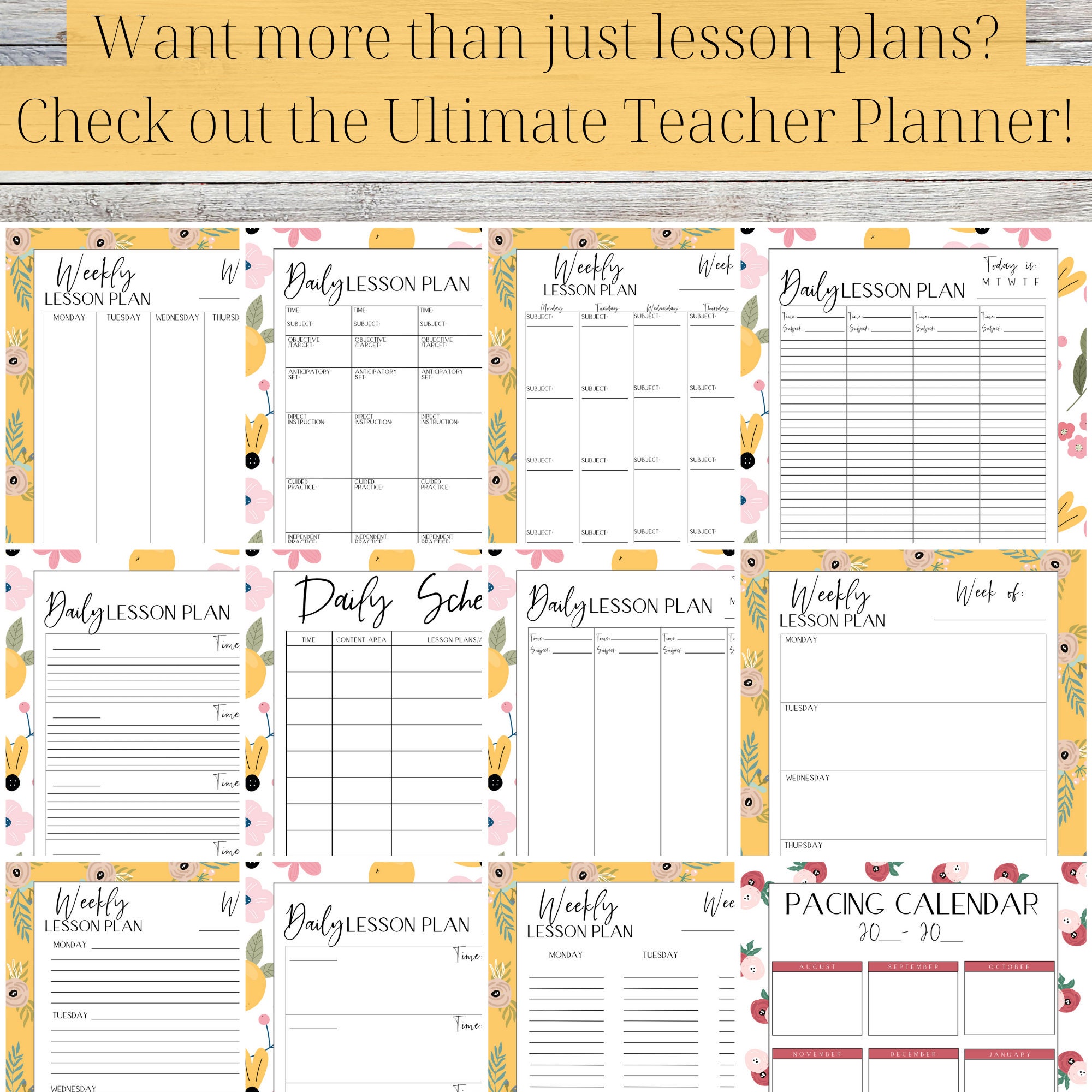 Teacher Gradebookgradebookteacher Plannerteacher Planner - Etsy