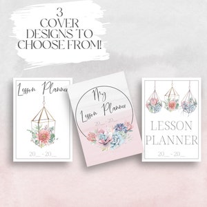 Teacher Planner|teacher Planner Pages|lesson Plan Printable|homeschool ...