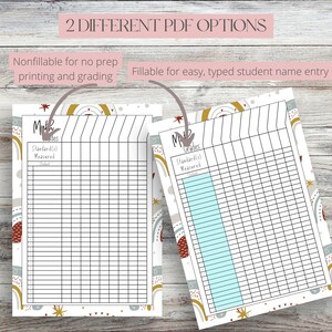 Boho Gradebook|teacher Gradebook|boho Teacher Planner|teacher Planner ...
