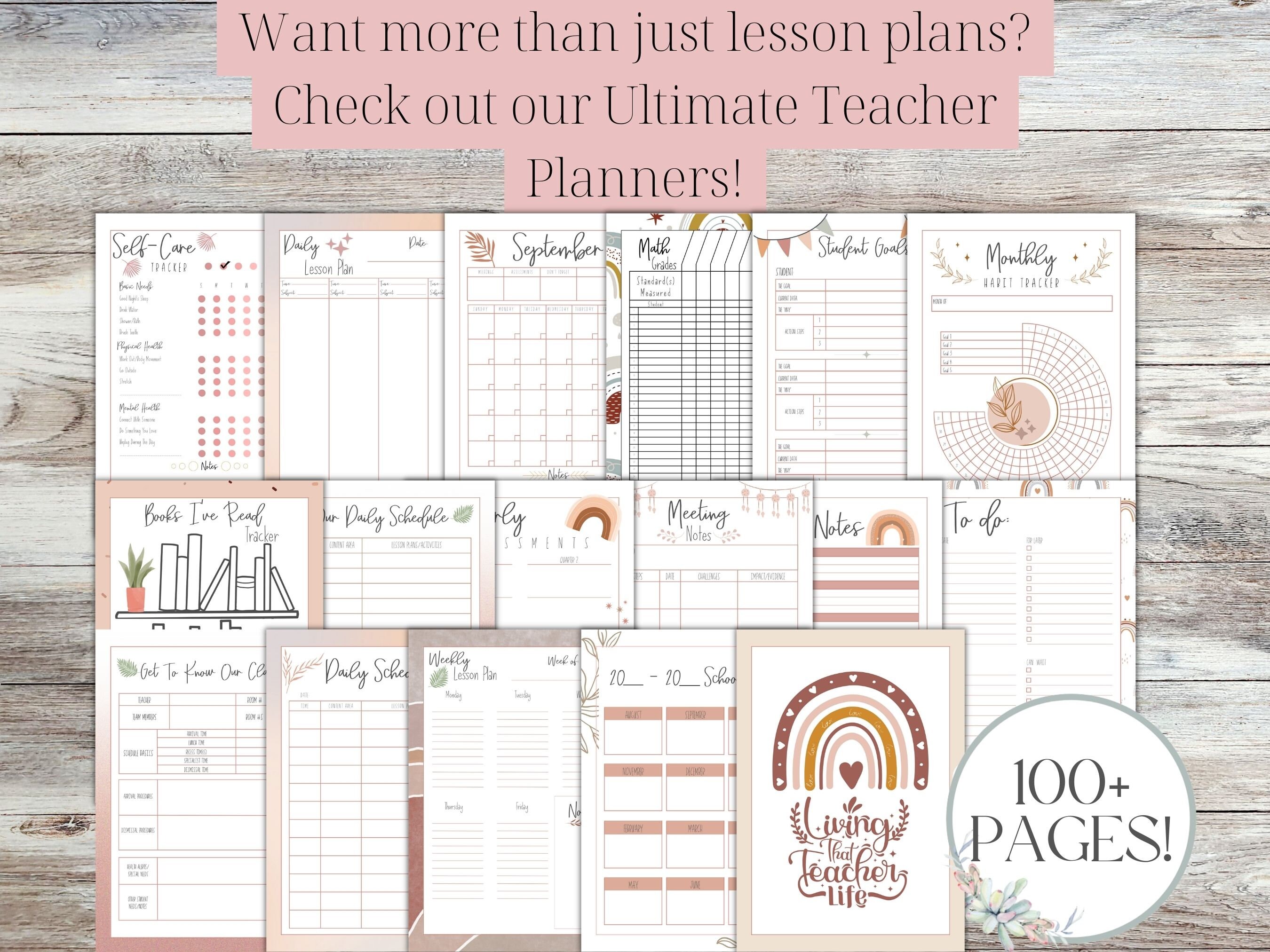 Coffee Teach Repeat Gradebook|teacher Gradebook|boho Teacher Planner ...