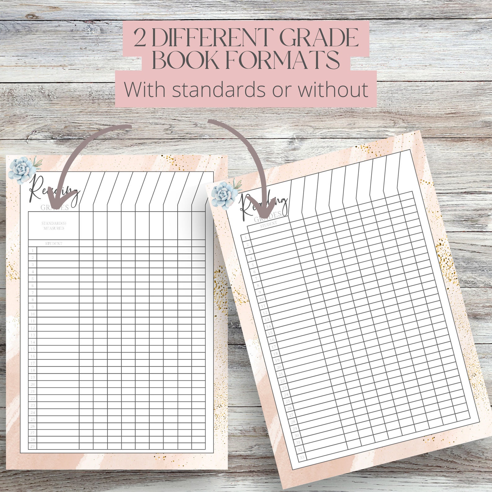 Teacher Gradebook|gradebook|teacher Planner|teacher Planner Pages ...