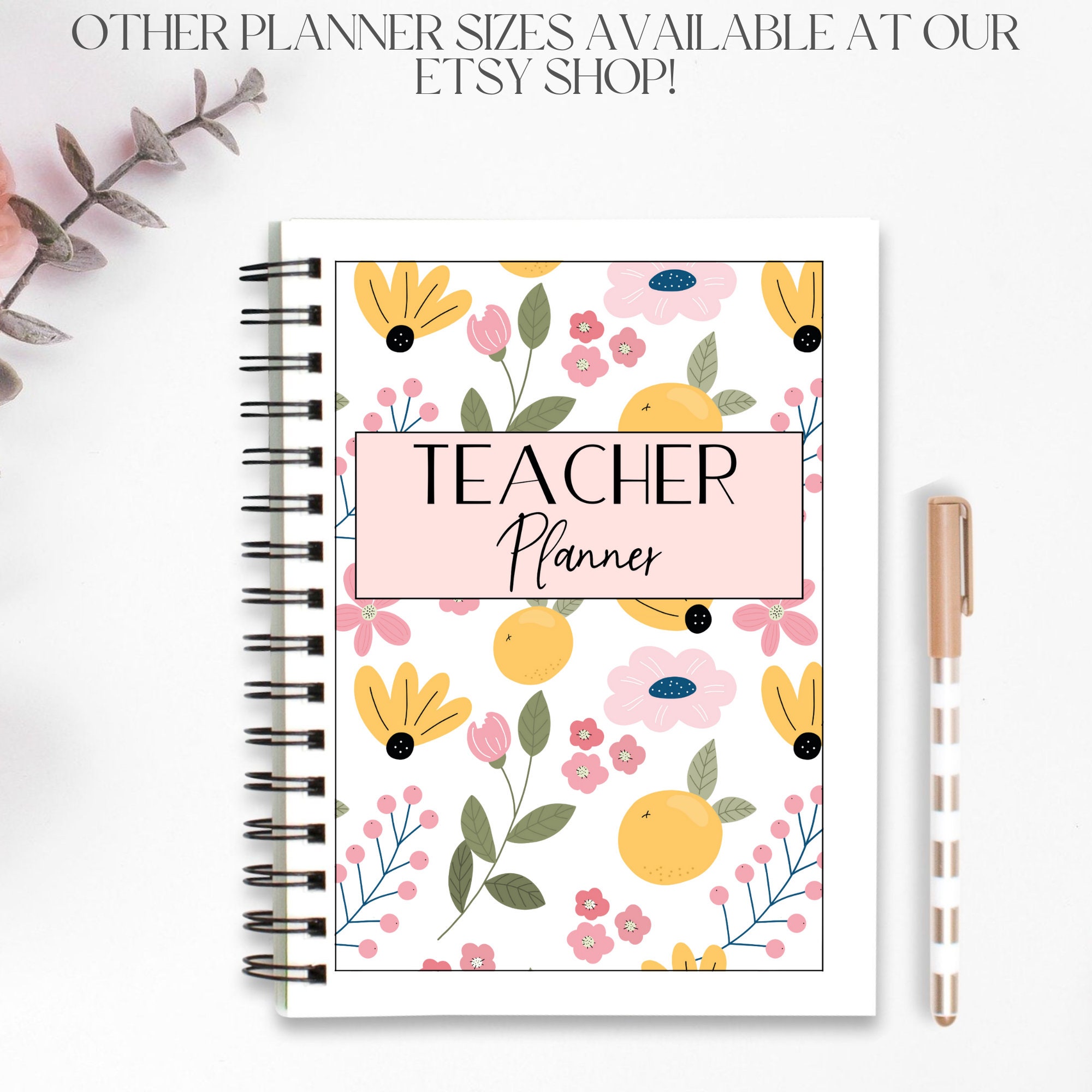 Printable Teacher Planner|teacher Planner Pages|lesson Planner|daily ...