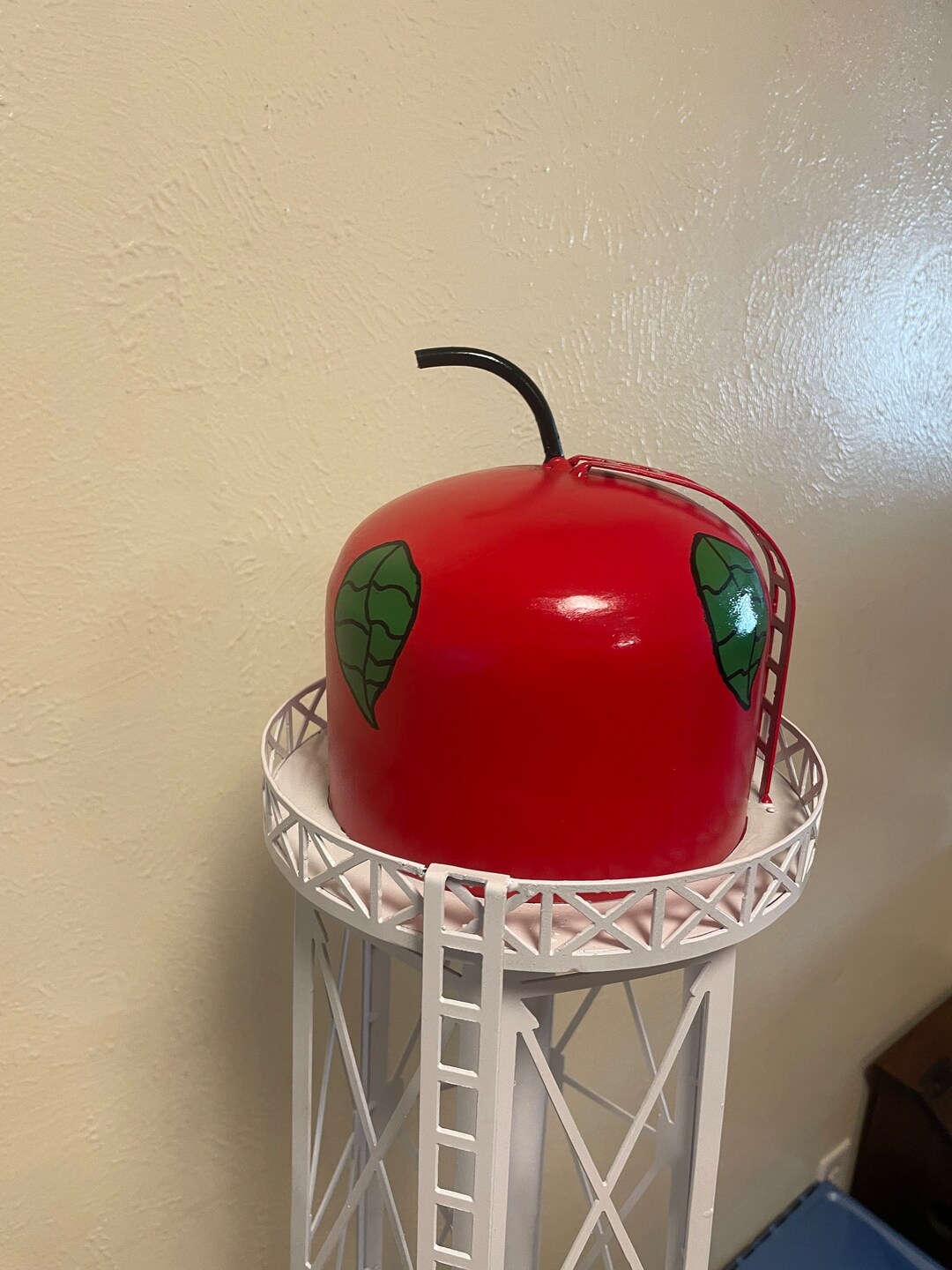 Water Tower Tank, Apple Water Tower Tank, Metal Water Tank , Metal Art ...