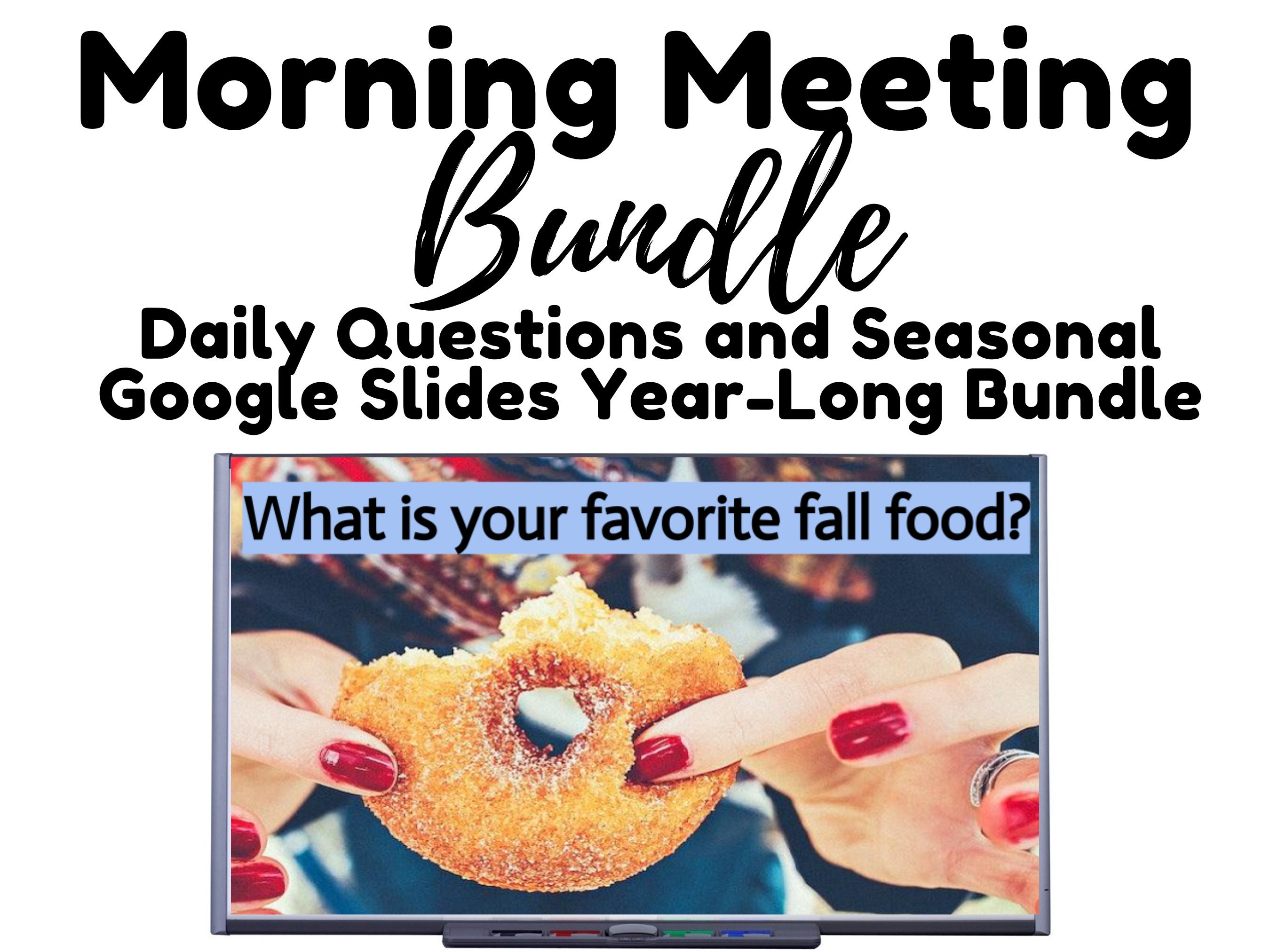 Morning Meeting Slides Bundle - Etsy