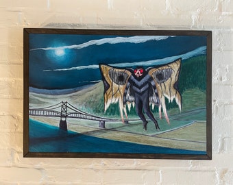 Mothman the Bridge | Etsy