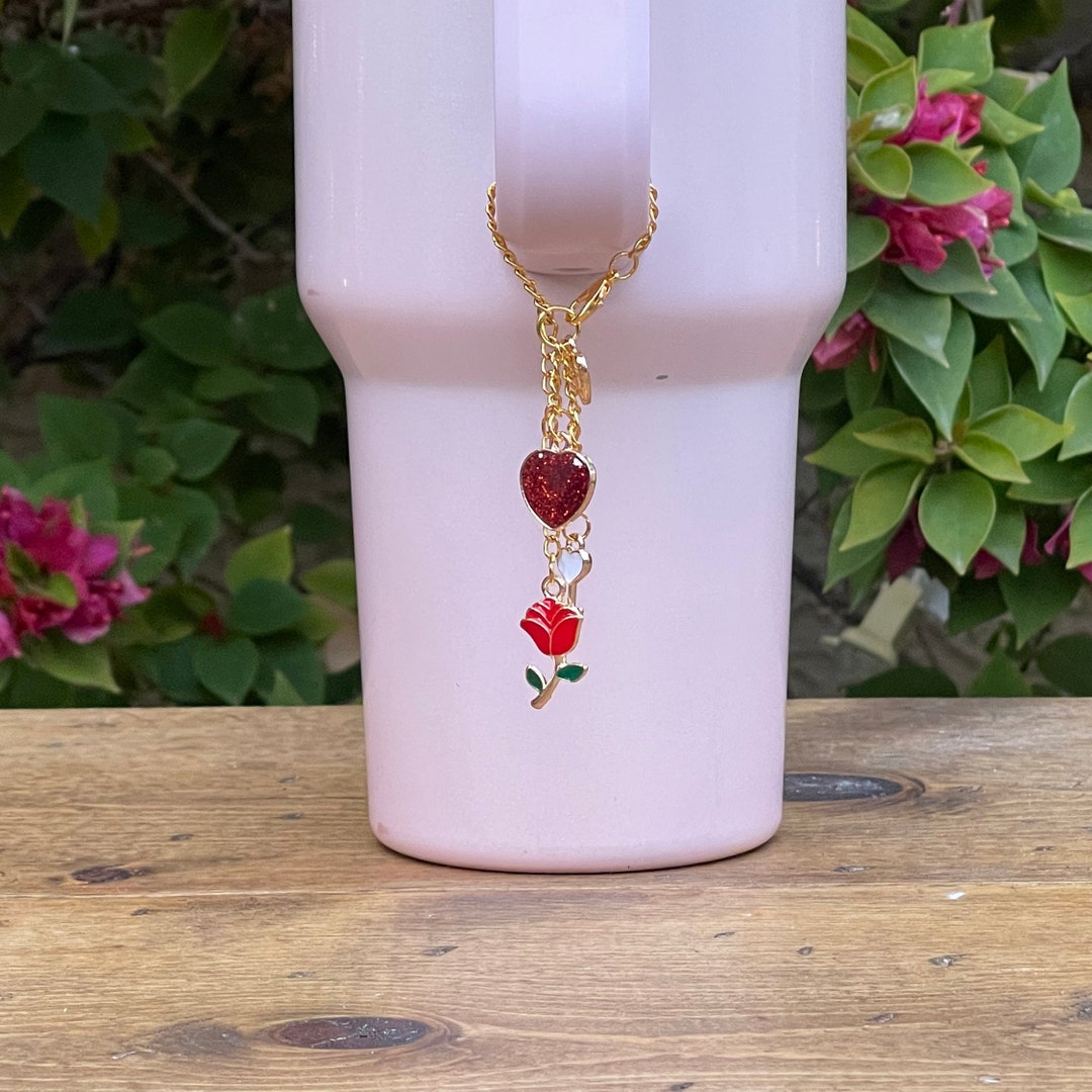 Deluxe Valentine's Day Charm, Stanley Cup Charm - Etsy