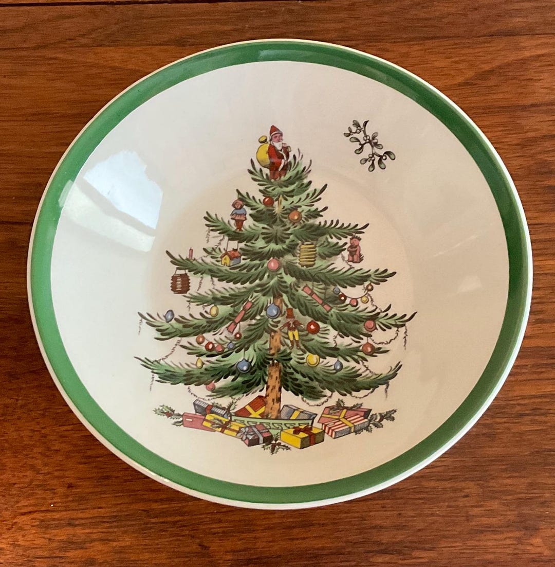 Spode Christmas Tree Fruit/dessert Berry Sauce Bowl With Old Copeland ...