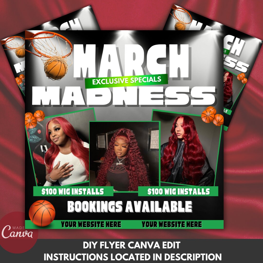 March Booking Flyer, March Flyer, March Books, St.patricks Day Flyer ...