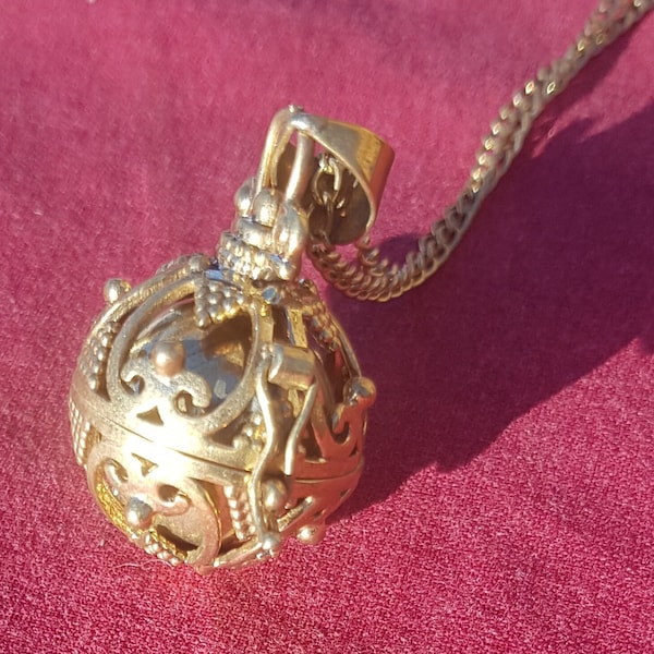 Pregnancy Bell Necklace - Etsy