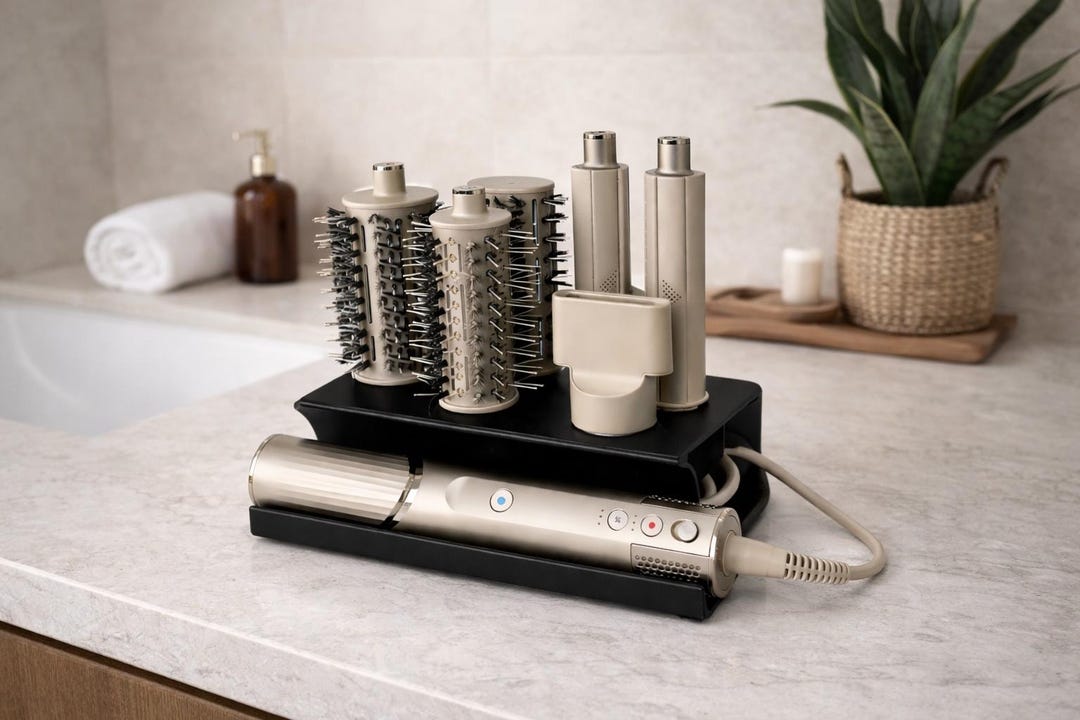 Shark Flexstyle Countertop Organizer | Tabletop Hair Dryer Holder With ...