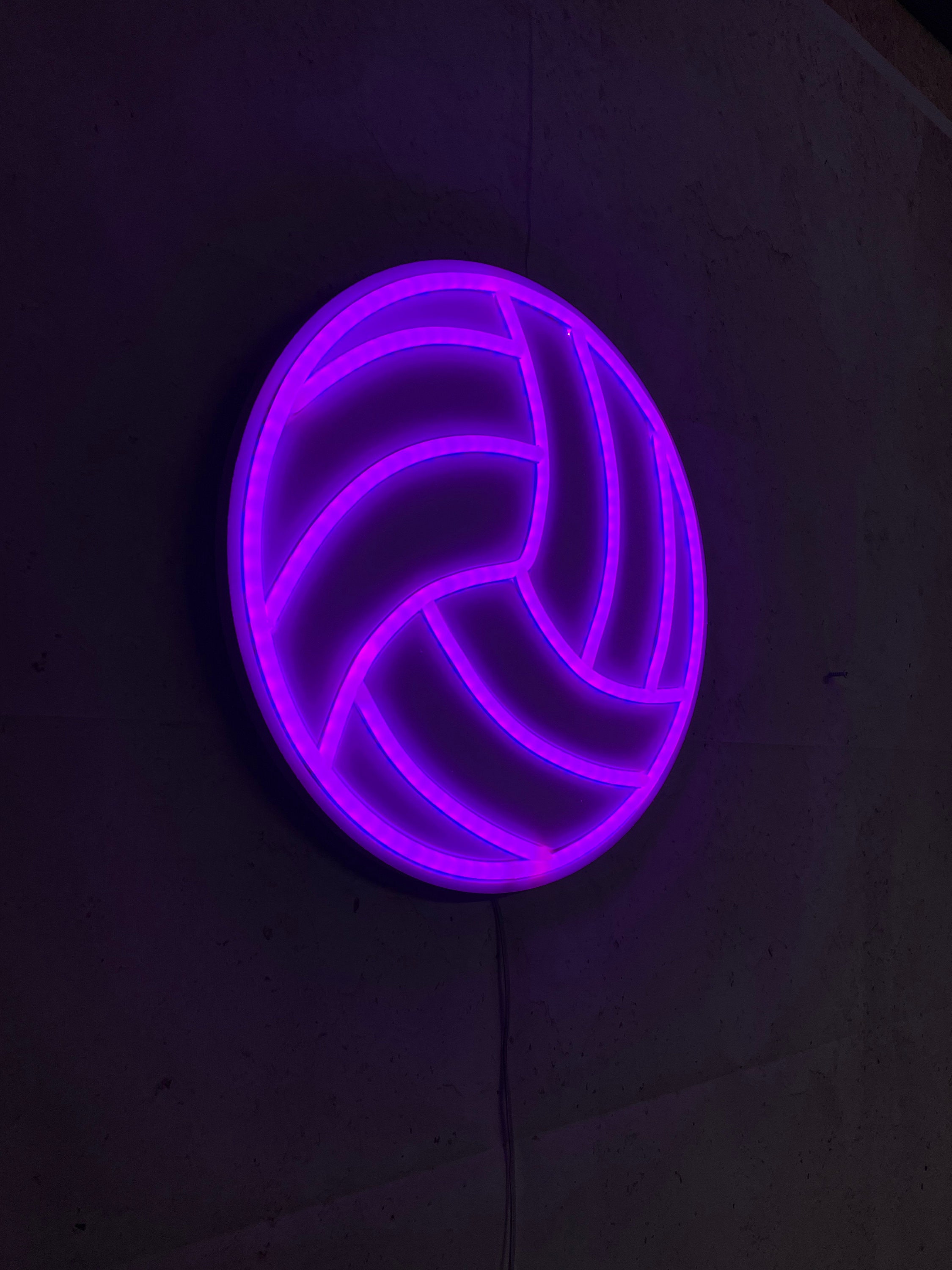 Neon Volleyball Ball