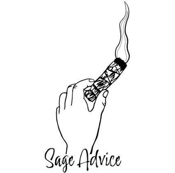 Sage Advice SVG DXF JPG Png | Etsy
