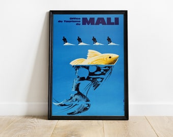 Mali Travel Poster - Etsy