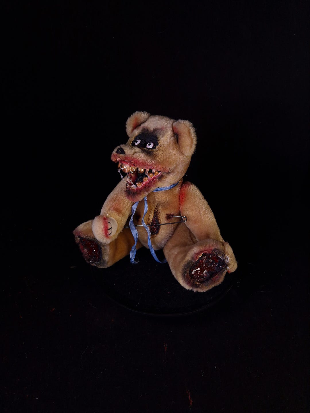 Creepy Horror Scary Teddy Bear Disturbing Spooky Haunted Stuffed Animal ...