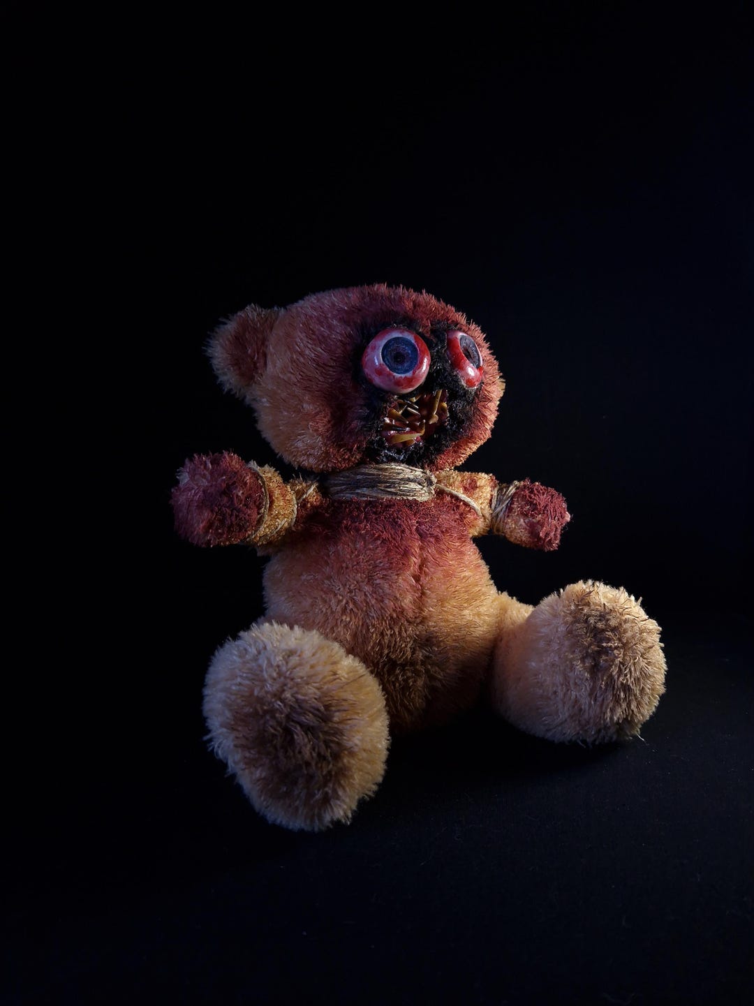 Creepy Horror Choking Plushie Handmade Disturbing Spooky Haunted ...