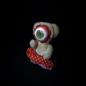 Creepy Horror Scary Plushie Teddy Bear Disturbing Spooky Haunted ...