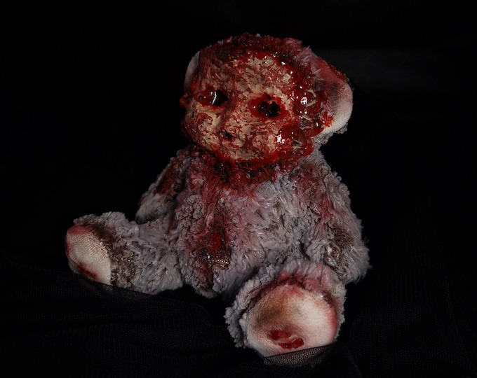 Creepy Horror Scary Teddy Bear Disturbing Spooky Haunted Stuffed Animal ...