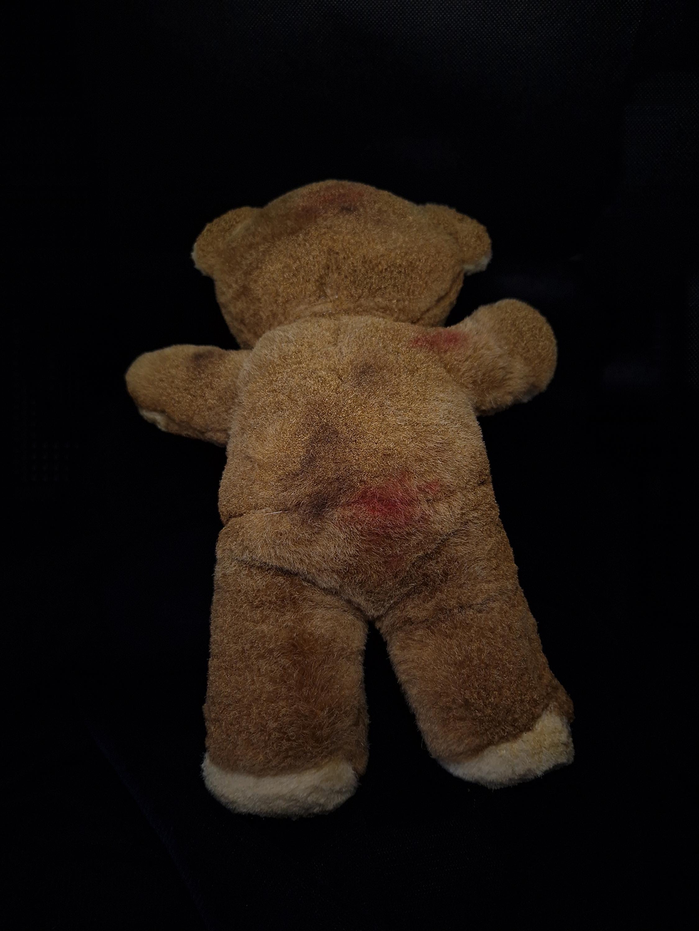 Creepy Horror Scary Teddy Bear Disturbing Spooky Haunted Stuffed Animal ...