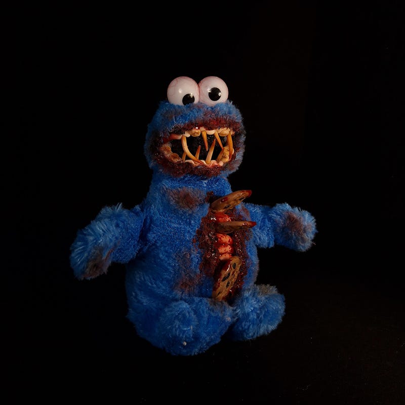 Stuffed Monster Toy - Etsy