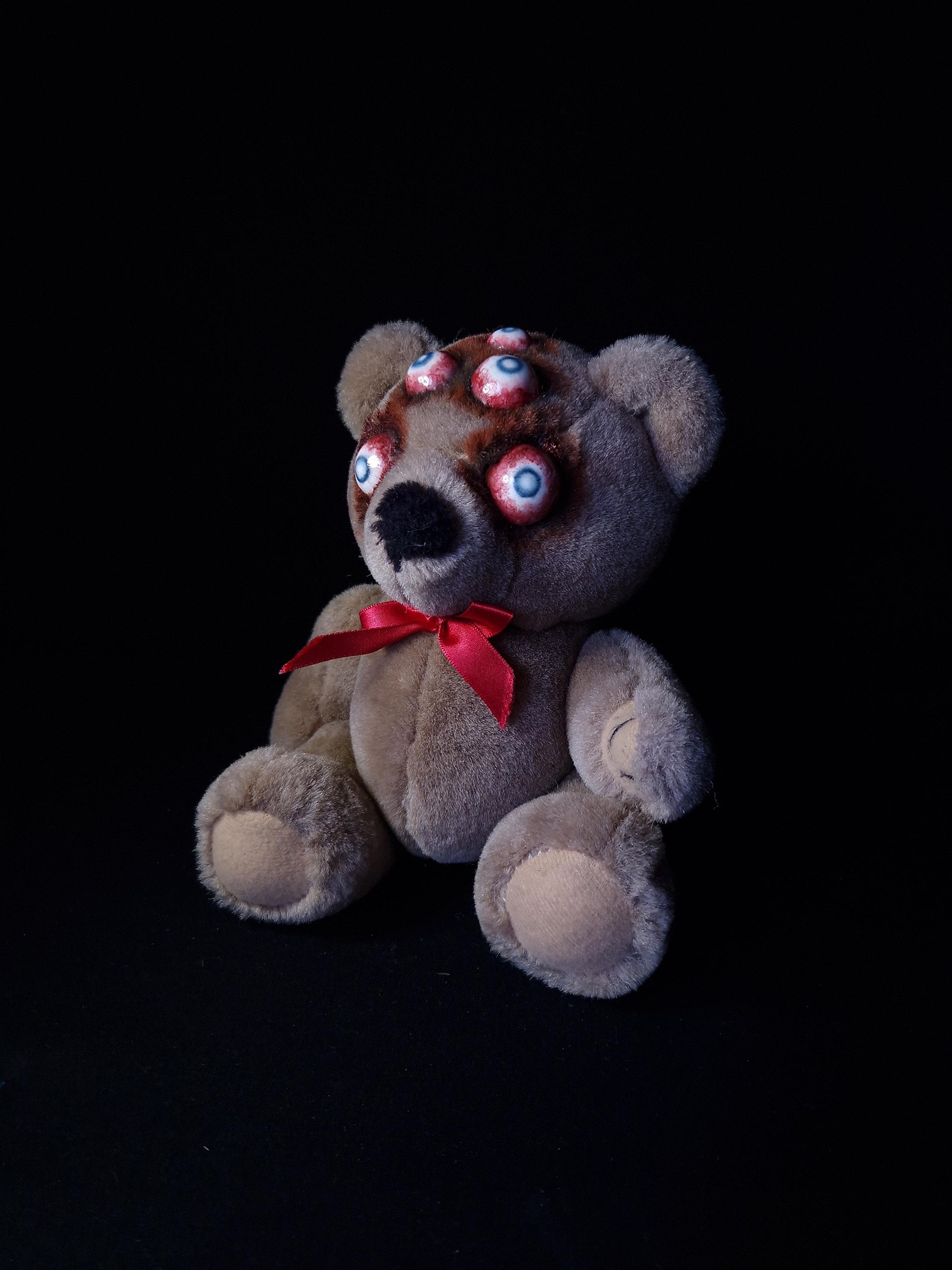 Creepy Horror Scary Teddy Bear Disturbing Spooky Haunted Stuffed Animal ...