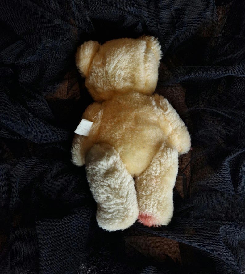 Creepy Horror Scary Teddy Bear Disturbing Spooky Haunted Stuffed Animal ...