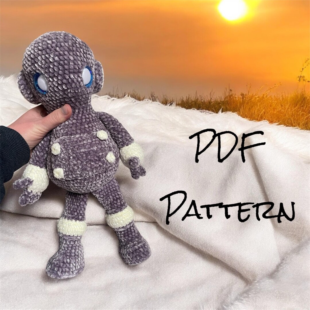 Robot Crochet Pattern, Pdf Pattern, Amigurumi Pattern, Droid Crochet ...