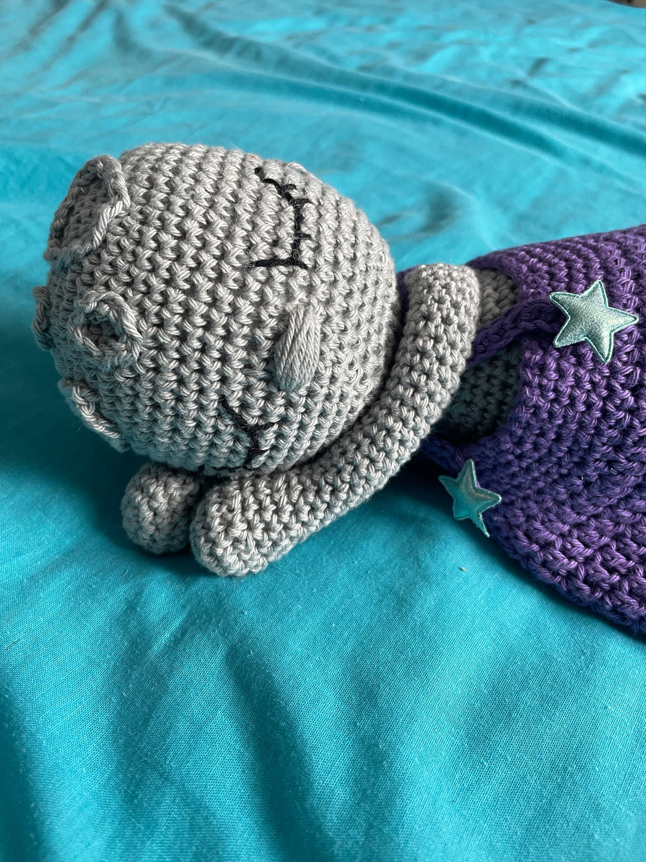 Amigurumi Moon Pattern, Moon, Luna Moon, Sleepy Moon, Moon Toy, Crochet ...